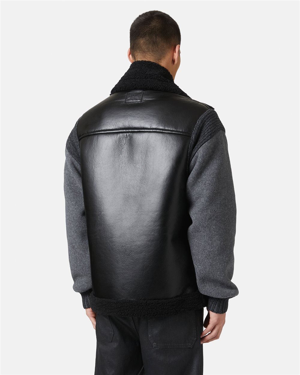 Special shape jacket in eco-sheepskin | Iceberg