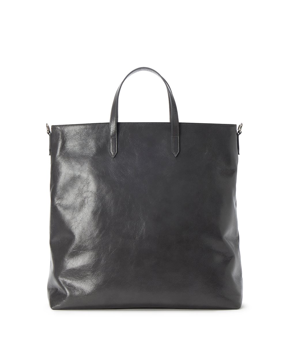 Alias leather shopper bag with pocket closure and Iceberg logo | Iceberg