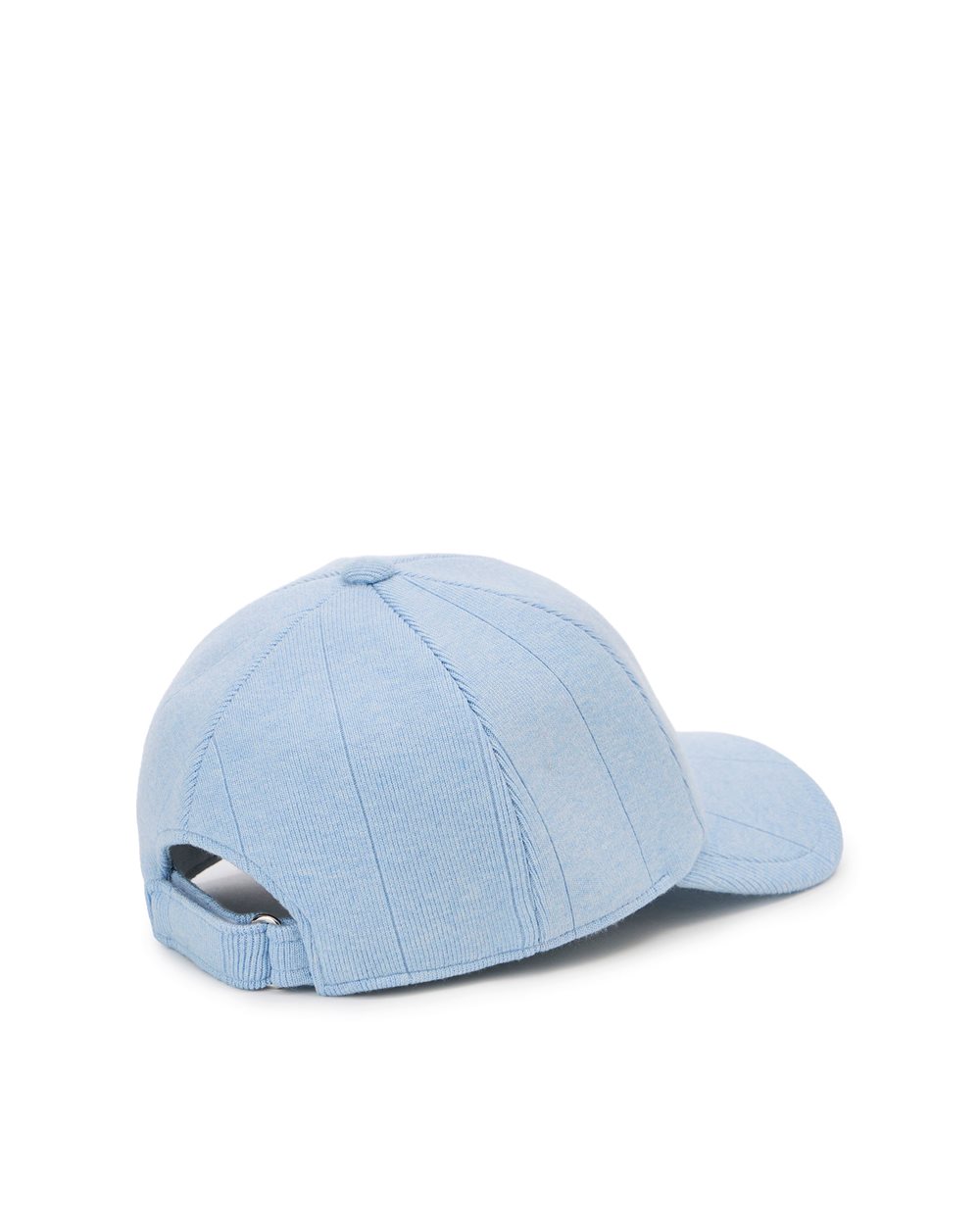 Powder blue baseball cap in ribbed knit | ICEBERG